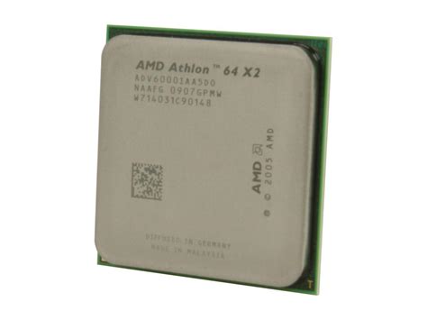 Amd Athlon X Athlon X Brisbane Dual Core Ghz Socket Am W Processor