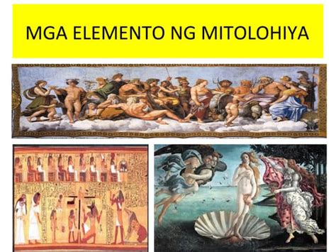 Mga Elemento Ng Mitolohiya Ppt