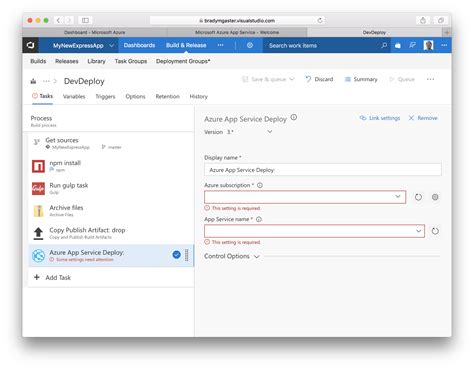 Configure Cicd For Node Application With Azure Pipelines Azure