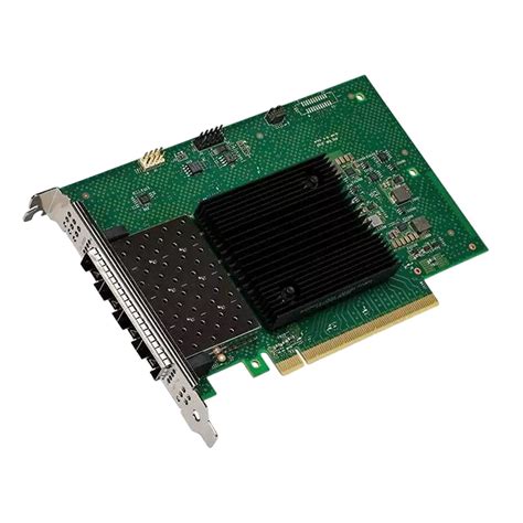 Dell 540 Bddq Intel E810 Quad Port 10 25gbe Sfp28 Pcie Full Height Adapter