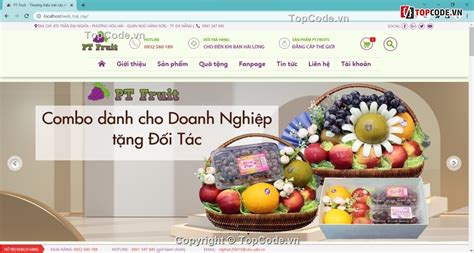 Full Code Webstie Bán Trái Cây Online Laravel Mô Hình Mvc Với Mysql
