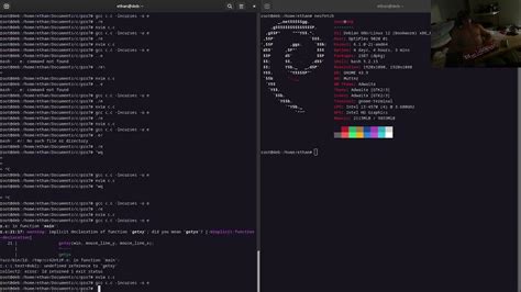 Making A Text Editor In Ncurses Programming Everyday Day 22 Youtube