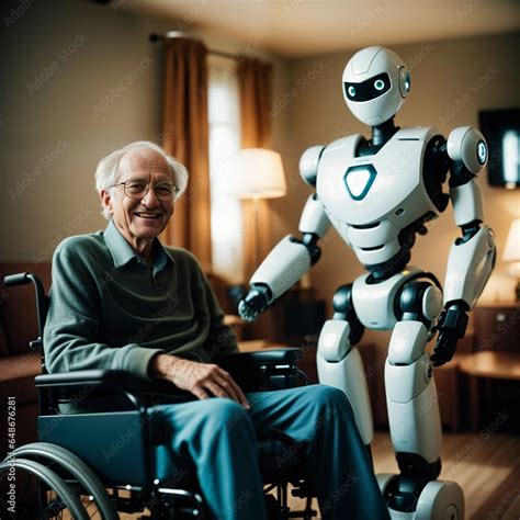 Robot Assistant For Person In Wheelchair Robotic Geriatric Care In