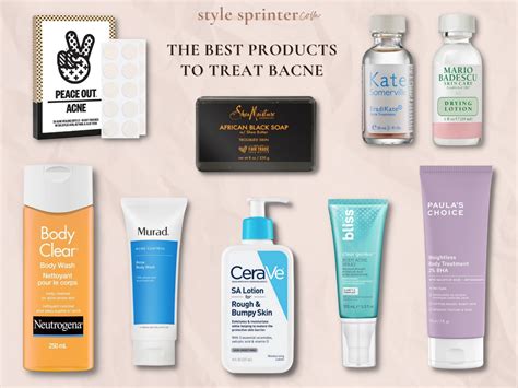 Back Acne Treatment Products