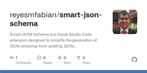 Github Reyesmfabiansmart Json Schema Smart Json Schema Is A Visual