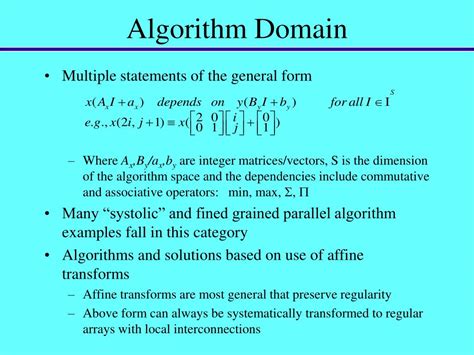 Ppt Automatic Generation Of Systolic Array Designs For Reconfigurable Computing Powerpoint