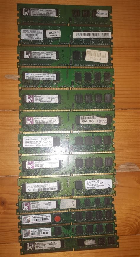 Memorije 1gb Ddr Desktop I 1gb Ddr2 Laptop I Desktop