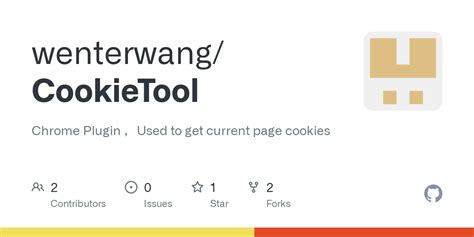 Github Wenterwangcookietool Chrome Plugin ，used To Get Current Page Cookies