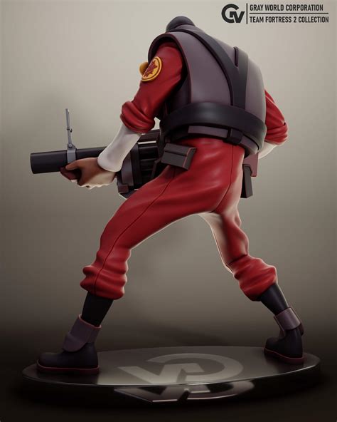 Demoman Team Fortress 2 3d Model By Gray World Corporation