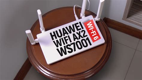 Huawei WiFi AX2 WS7001: uma concorrência de peso para o mercado de ...
