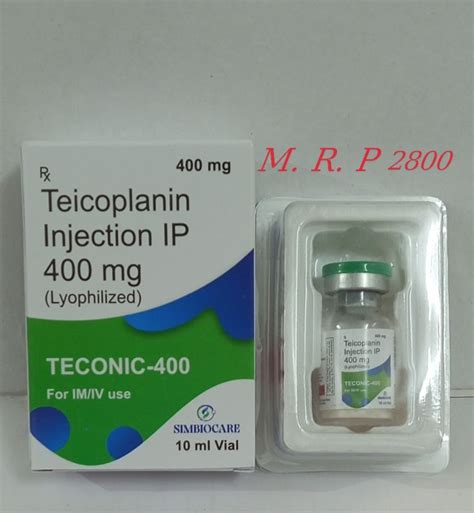 Teconic Teicoplanin Injection Medicine Type Allopathic At Rs 2 800 Vial In Panchkula