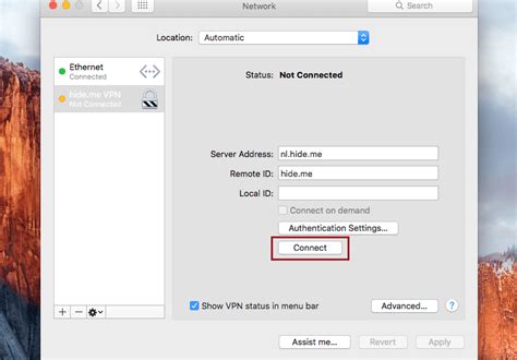 How To Set Up A IKEv VPN On MacOS Hide Me