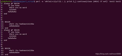 【perl脚本】perl One Line的几个有趣实例1perl语言编程实例 Csdn博客 【perl脚本】perl One Line的几个有趣实例1perl语言编程实例 Csdn博客