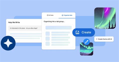 Chrome Users AI To Power Smarter Tabs Custom Themes And Help Me Write Assistant