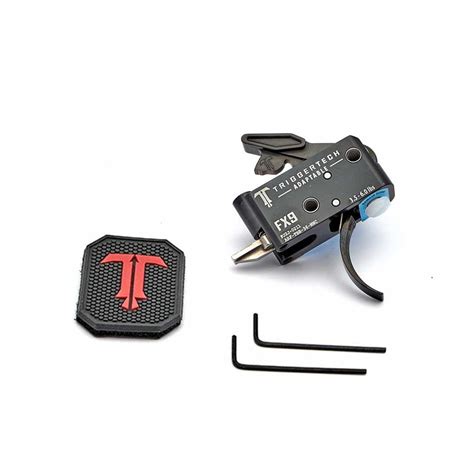 Triggertech Fx9 Adaptable Courbé Noir