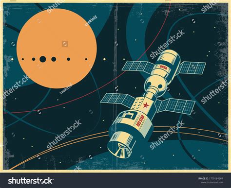 Soviet Space Wallpaper