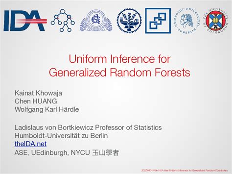 Uniform Inference For Generalized Random Forests Quantinar