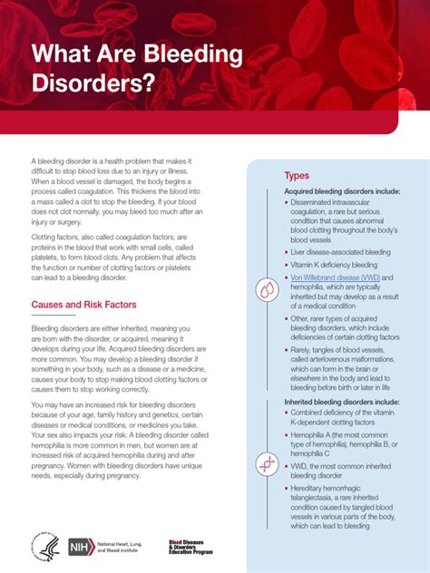 What Are Bleeding Disorders Pdf