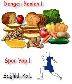 Sağlıklı beslenme ile ilgili slogan örnekleri verir misiniz