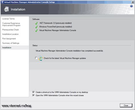 Installing Microsoft System Center Virtual Machine Manager Scvmm 2008