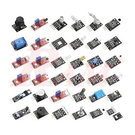 Sensor Kit 37 In 1 For Arduino And Microcontrollers Ram Electronics Website