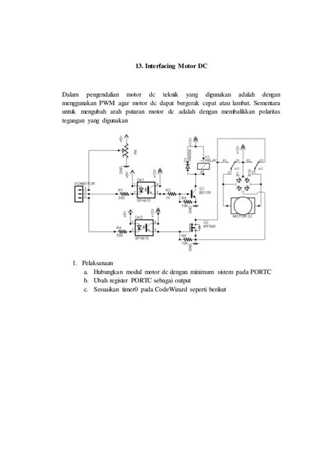 13 Interfacing Motor Dc