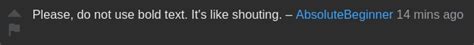 one of my favourite stack overflow comments to someone who asked their
