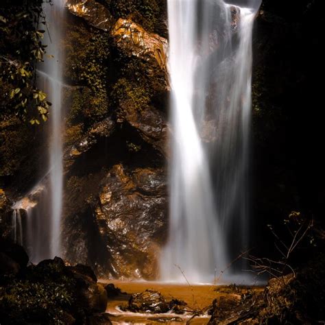 Premium Photo Mok Fa Waterfall