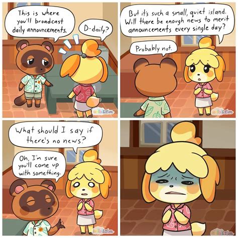 Comic Strip Funny Animal Crossing Moment