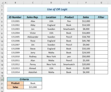 How To Filter 2 Columns In Excel Using Advanced Filter Function Earn Excel