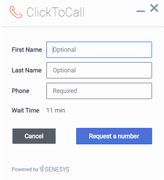 Documentation GWC WidgetsAPI ClickToCall Current Genesys Documentation