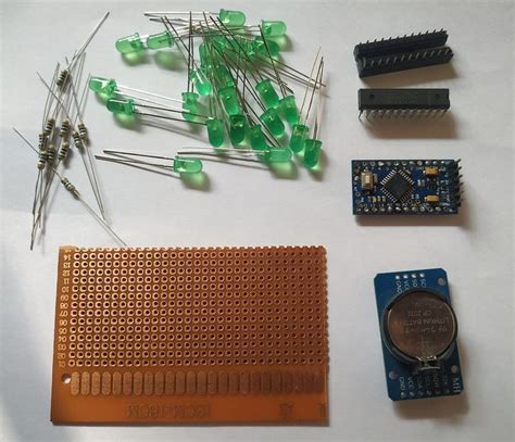 Binary Desk Clock Trybotics