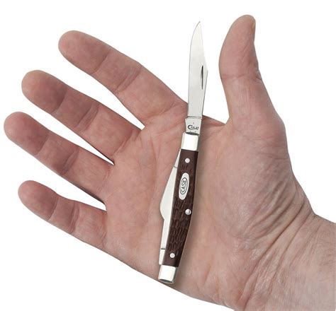 Case® Brown Synthetic Medium Stockman Knife With Sloped Bolster