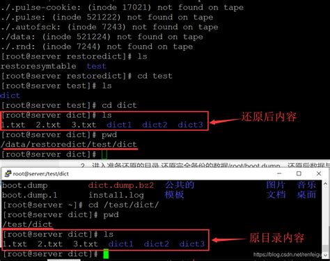 linux备份还原数据（ dump、restore） linux dump restore csdn博客