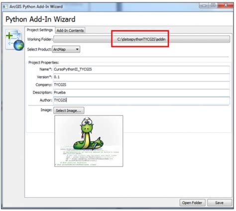 Creación de Add Ins en Python TYC GIS Formación