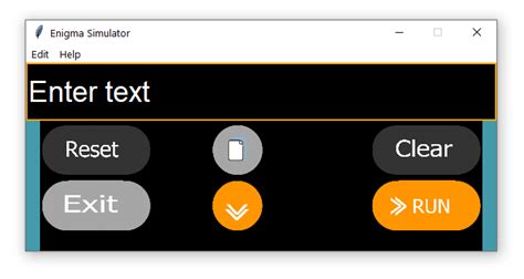Enigma Machine Simulator Python ⚡ Enigma Machine Simulator Made Using