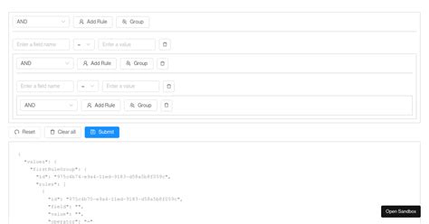 query builder codesandbox