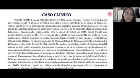 Sexualidade Em Cuidados Paliativos Foi O Tema Do Encontro Virtual Cient Fico De Residentes Do