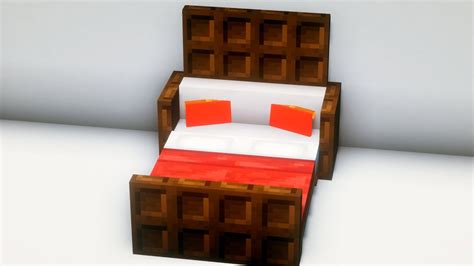КАК СДЕЛАТЬ КРАСИВУЮ КРОВАТЬ В МАЙНКРАФТЕ БЕЗ МОДОВ Youtube