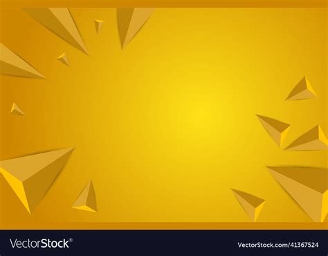 3d Geometric Polygon Triangle Pattern Shape Vector Image