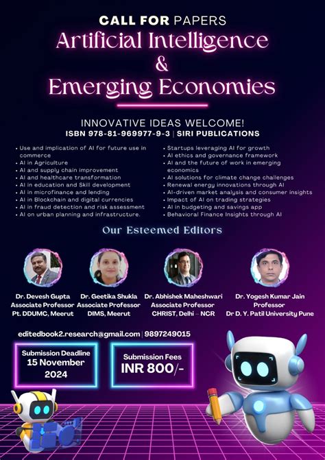 Dr Abhishek Maheshwari On Linkedin Call For Chapters Artificial Intelligence And Emerging