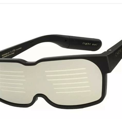 Led Customizable Glasses Ding Tech