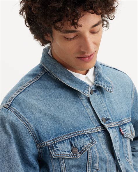 Relaxed Trucker Jacket Blue Levis® Sm Relaxed Trucker Jacket Blue Levis® Sm
