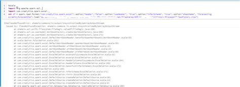 Reading Excel File In Azure Databricks · Issue 467 · Nightscapespark Excel · Github