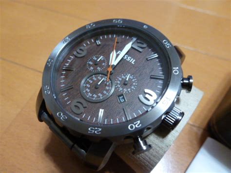 Yahoo オークション Fossil フォッシル 腕時計 美品