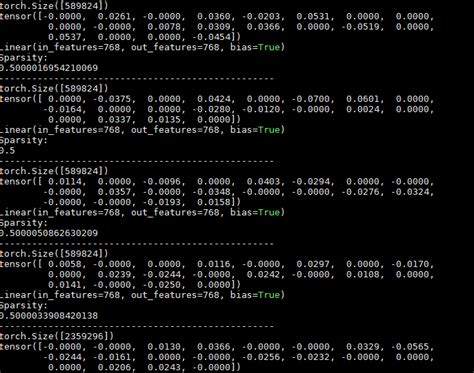 [question] no improvement when i use sparse weights · issue 1340