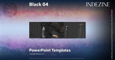 Black 04 PowerPoint Templates