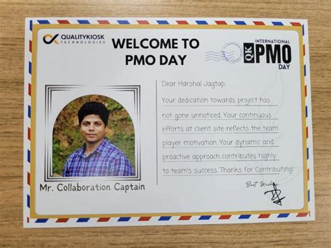 Harshal Jagtap On Linkedin Pmoday Success Teamcollaboration