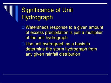 Ppt Unit Hydrographs Ch 7 Streamflow Estimation Powerpoint Presentation Id 727483