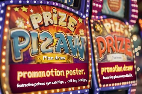 Prize Draw Promotion Poster Featuring Attractive Prizes Premium Ai Generated Image